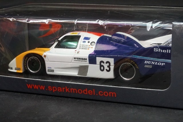 1/43 スパーク S4434 ポルシェ 936C 6th ルマン 1986 #63, Boost Gear ミニカー通販