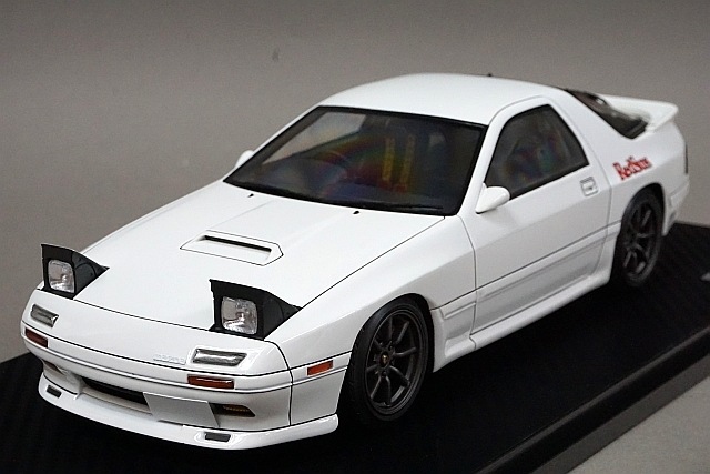 1/18 イグニッションモデル IG2870 INITIAL D マツダ サバンナ RX-7 Infini (FC3S) ホワイト, Boost Gear ミニカー通販
