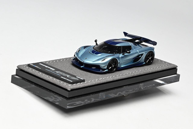 予約 GRYNING.model 1/64 ケーニグセグ ジェスコ Koenigsegg Jesko Ice Blue, Boost Gear ...