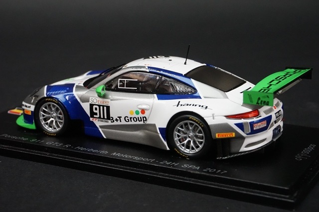 1/43 スパーク SB167 ポルシェ 911 GT3 R #911 24H SPA 2017 Herberth Motorsport J.Haring A.Renauer R ...