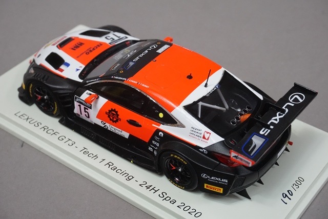 1/43 スパーク SB402 レクサス RCF GT3 テック1 Racing SPA24h 2020 #15, Boost Gear ミニカー通販