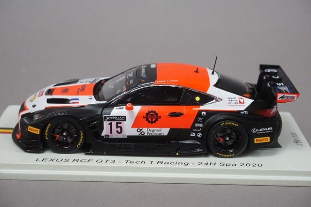 Spark 1/43 LEXUS RCF GT3 Tech 1 Racing #15 24H Spa 2020 for sale online ...