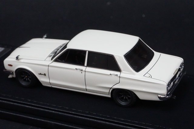 1/43 イグニッションモデル IG0633 日産 スカイライン 2000 GT-X (GC10) ホワイト, Boost Gear ミニカー通販
