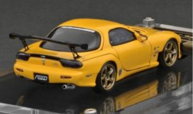 新品 IG2726 イグニッションモデル 1/64 マツダ FEED RX-7 (FD3S) Yellow ※生産予定数：120pcs , Boost Gear ミニカー通販