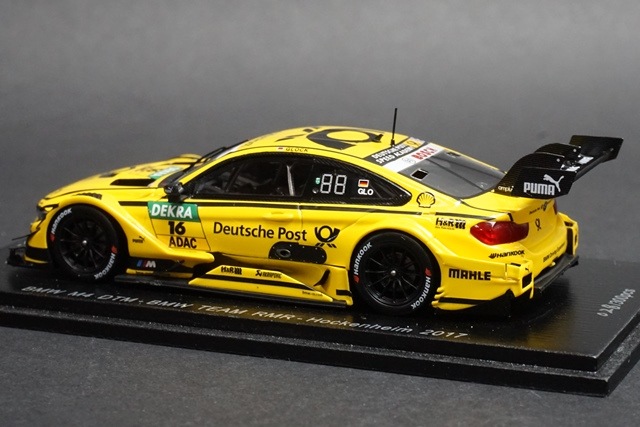 1/43 スパーク SG357 BMW M4 DTM #16 - TEAM RMR - Hockenheim 2017, Boost Gear ...