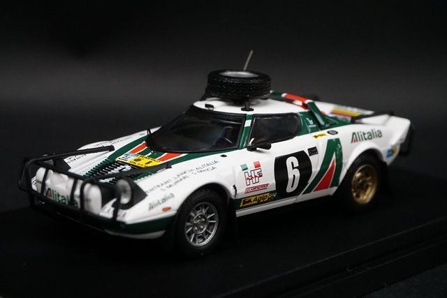 1/43 HPI 8236 ランチア ストラトス HF サファリ 1976 #6 S.Munari/S.Maiga, Boost Gear ...