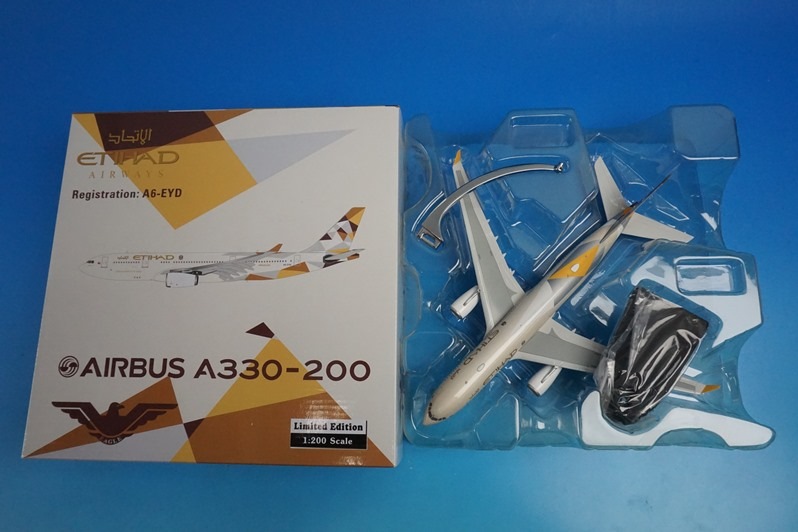 1/200 A330-200 エティハド A6-EYD [100015] フェニックス/中古｜3312181000159｜模型・プラモデルの ...
