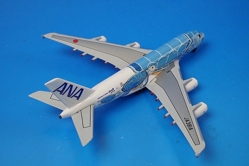 1/500 A380-800 ANA FLYING HONU Laniブルー JA381A [NH50094] 全日空商事/中古｜4961506500943｜飛行機模型 通販専門 エルロン