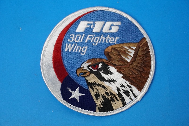 ワッペン USAF アメリカ空軍 F-16 ファイティングファルコン 301 Fighter Wing ベルクロなし/中古｜｜模型・プラモデル ...