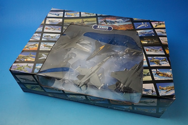 1/100 SIX MODERN FIGHTER PLANES（F-14, F-18, F-4, F-16, F-15 and Harrier） [B11C358（C)] ARMOUR ...