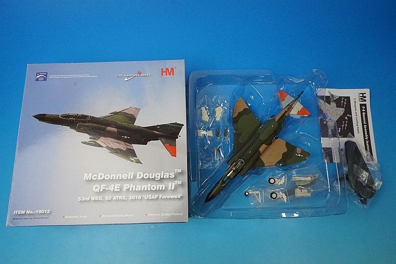 1/72 QF-4E ファントムII アメリカ空軍 第53兵装評価群 第82航空標的飛行隊 [HA19012] ホビーマスター/中古 ...