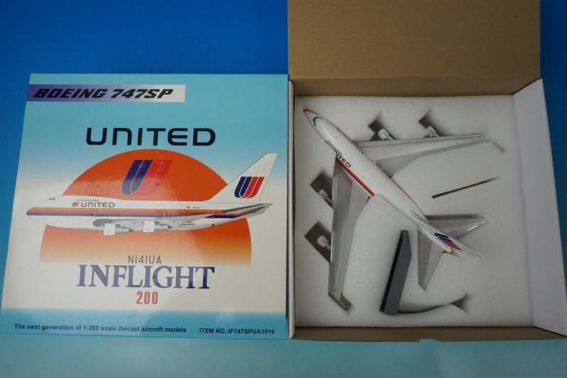 1/200 B747SP ユナイテッド N141UA [IF747SPUA1019] インフライト/中古｜4897033255066｜模型 ...