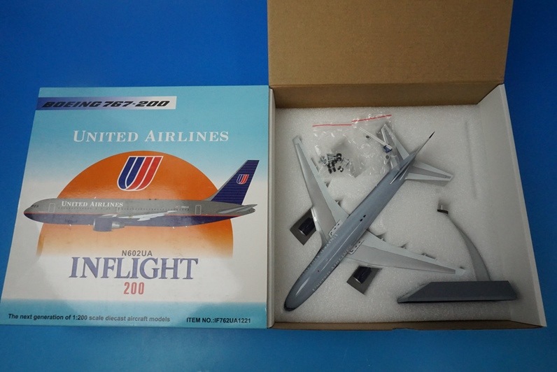 1/200 B767-200 ユナイテッド N602UA [IF762UA1221] インフライト/中古｜4897033260527｜模型 ...