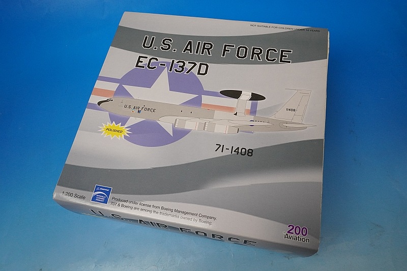 1/200 EC-137D アメリカ空軍 ＃71-1408 [AV2AWACS001P] アビエーション/中古｜4897033243049 ...
