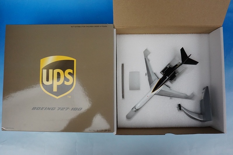 1/200 B727-100 UPS ユナイテッドパーセル N930UP [B-721-UP-01] B-Models/中古｜｜模型 ...