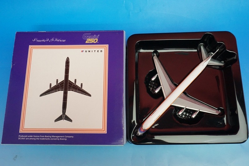 1/250 DC-8-61 ユナイテッド N8079U [AJUAL003] ジェミニ/中古｜763116730031｜模型・プラモデルの通販 ...