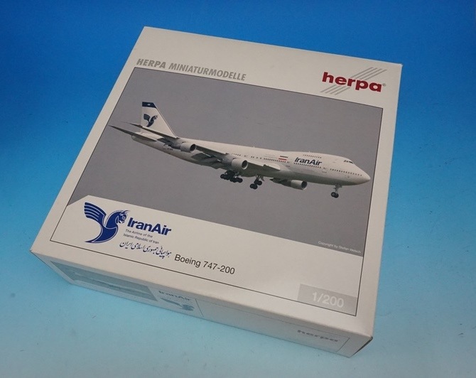 1/200 B747-200 イランエア EP-IAG [551274] ヘルパ/中古｜4013150551274｜模型・プラモデルの通販専門 ...
