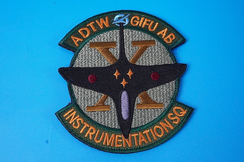 ワッペン JASDF 航空自衛隊 ADTW 飛行開発実験団 INSTRUMENTATION SQ 岐阜基地 ベルクロあり/中古｜｜飛行機模型 ...