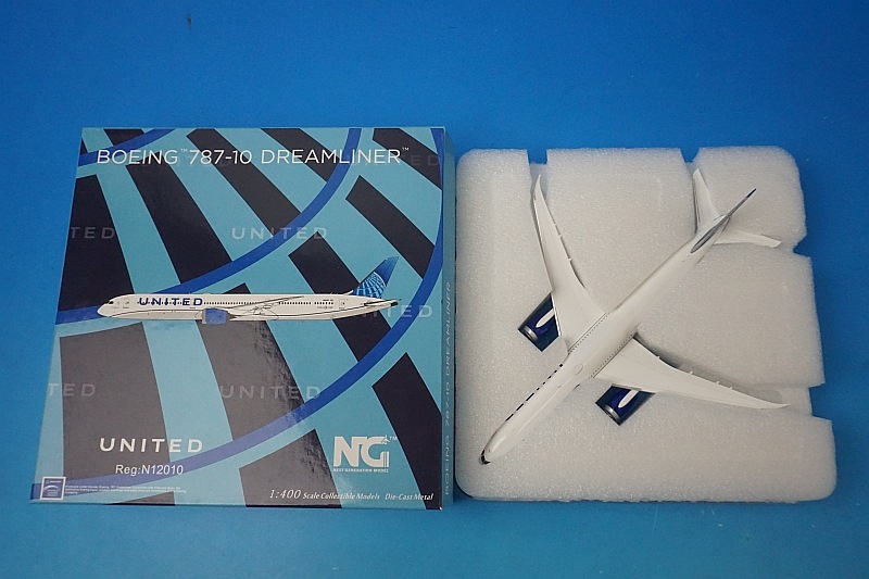 1/400 B787-10 ユナイテッド N12010 [56003] NGモデル/中古｜6971898560034｜飛行機模型 通販専門 エルロン