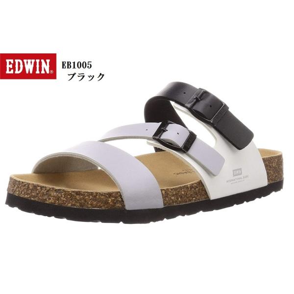 (エドウィン)EB1005 EDWIN フットベットカジュアルサンダル (MW)リゾートサンダル Zベルトが足元を引き締めて見せる メンズ | メンズ | フューチャーロード