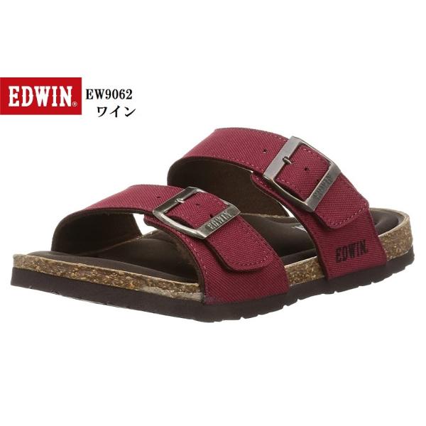 (エドウィン)EDWIN EW9062 (MW)フットベットカジュアルサンダル リゾートサンダル ダブルベルトが履きやすくシンプル メンズ | メンズ | フューチャーロード