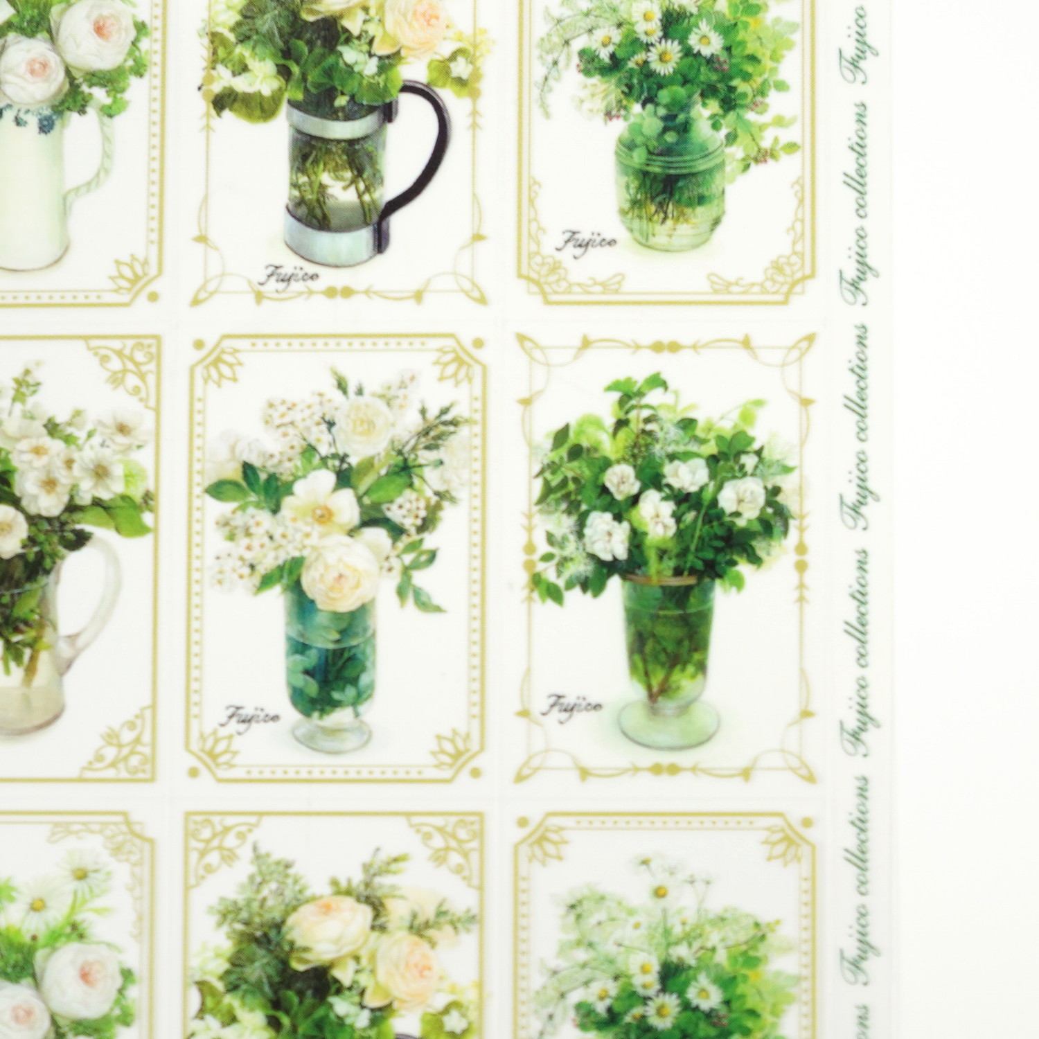 シール Fujico No.13 金枠｜sl-223 | ステーショナリー,シール | フロンティア公式オンラインショップ