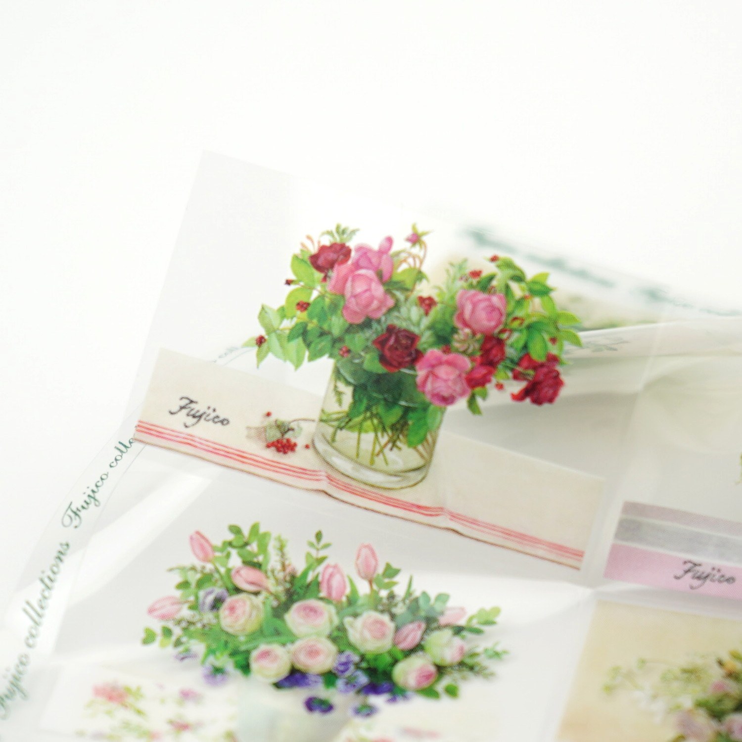 シール Fujico 花瓶とクロス｜sl-224 | ステーショナリー,シール | フロンティア公式オンラインショップ