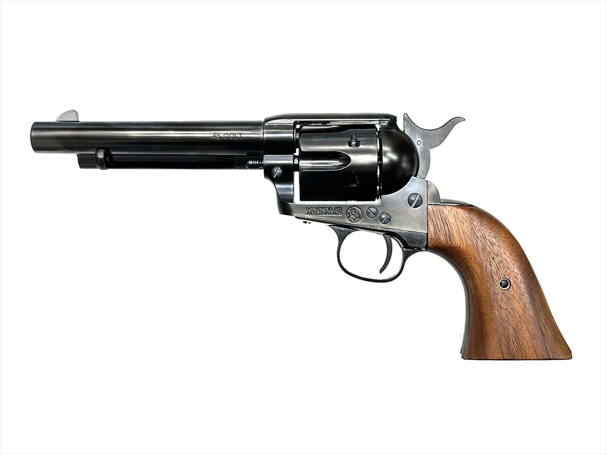 マルシン 6mmBBガスガン COLT SAA.45 1st Gen. Late アーティラリー WディープブラックABS 木製グリップ付 Xカートリッジ | マルシン,エアーガン,ハンドガン ...