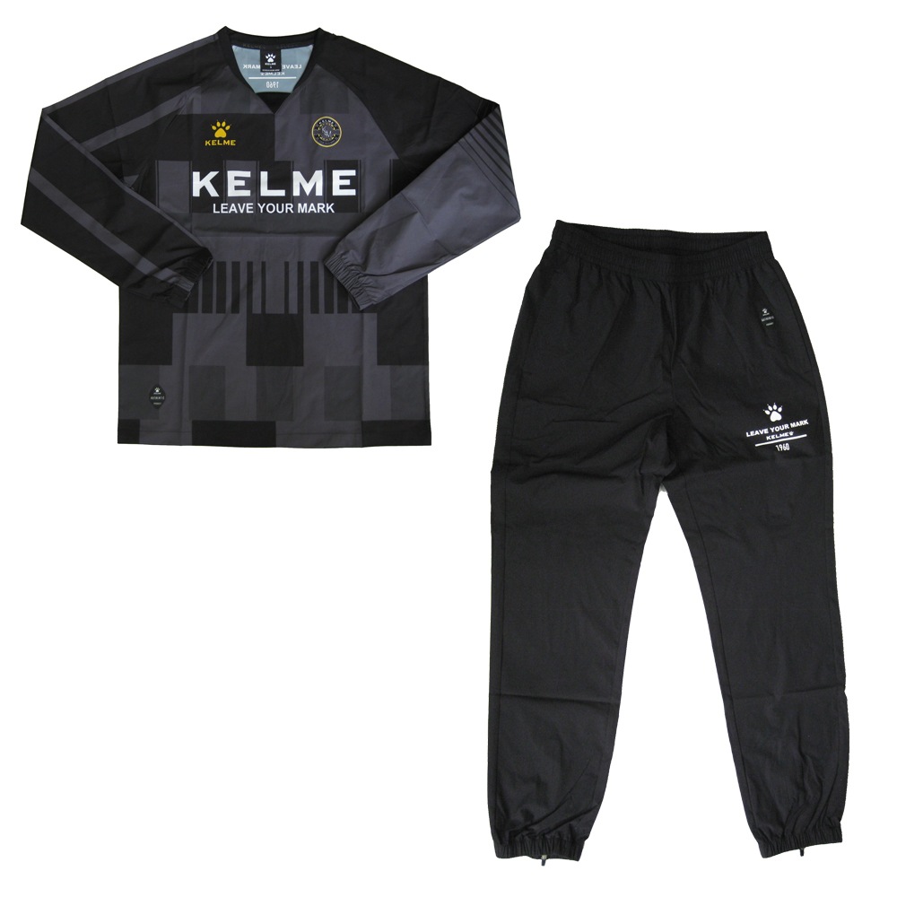 ケルメ（KELME,ケレメ） ピステ上下セット（裏地なし） KC25F308 | フットサル、サッカー用ピステ、ブレーカー等 | ケルメ(KELME)専門店フットボールショップTOM