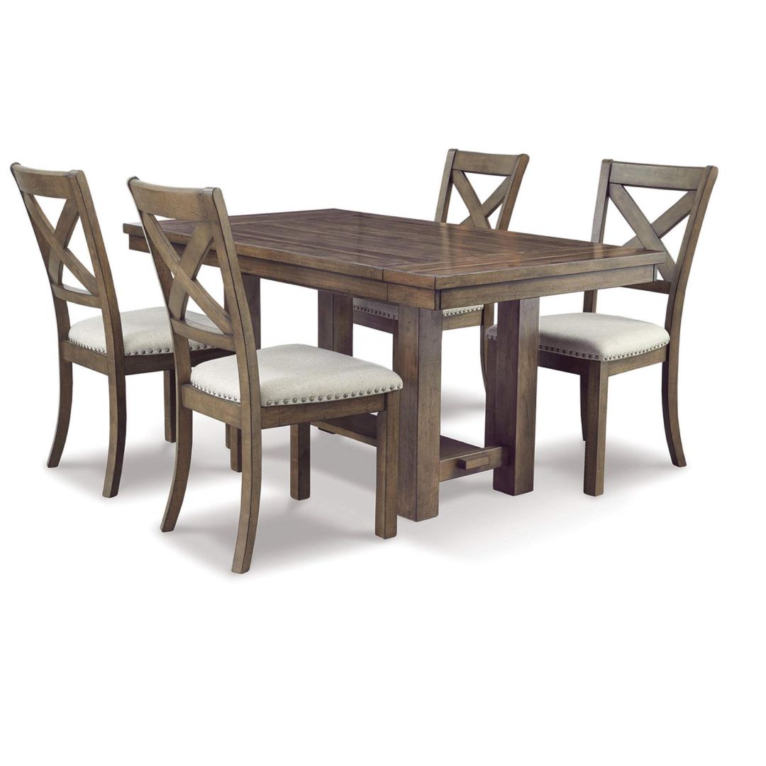 【ASHLEYオフィシャルショップ】Moriville Rectangular Ext.Table [size:W91 D157/187/ ...