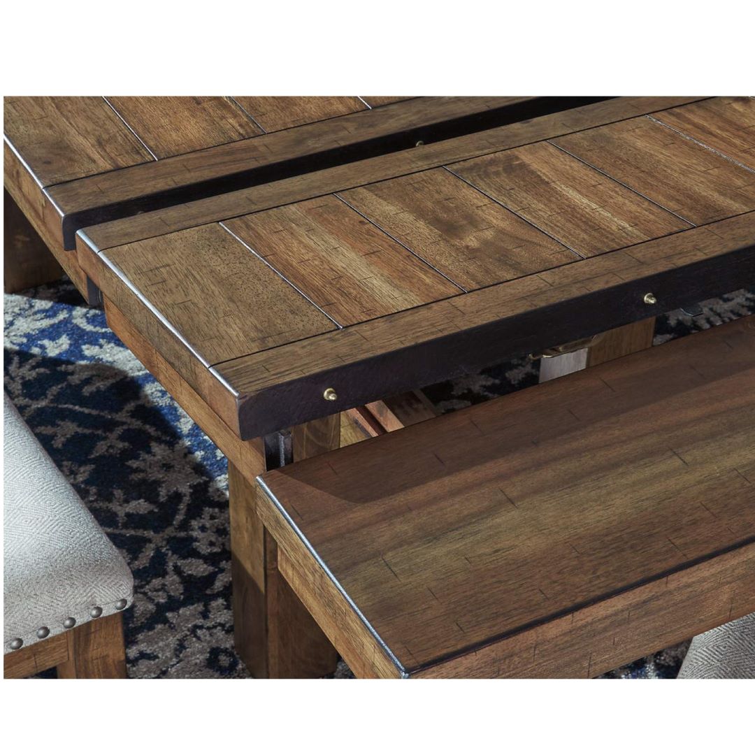 【ASHLEYオフィシャルショップ】Moriville Rectangular Ext.Table [size:W91 D157/187/ ...