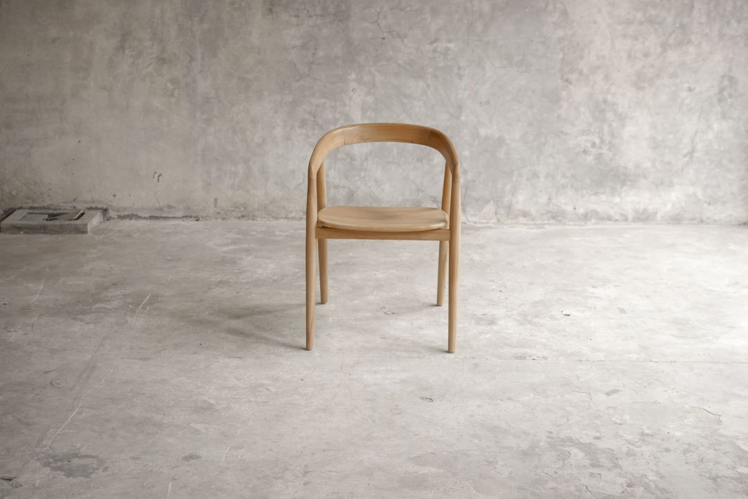 【ELEMENTS CONCEPT】Chair Rose(ローズ) 板座 チークウッド/ファブリック ジャパンディ | チェア・椅子 ...