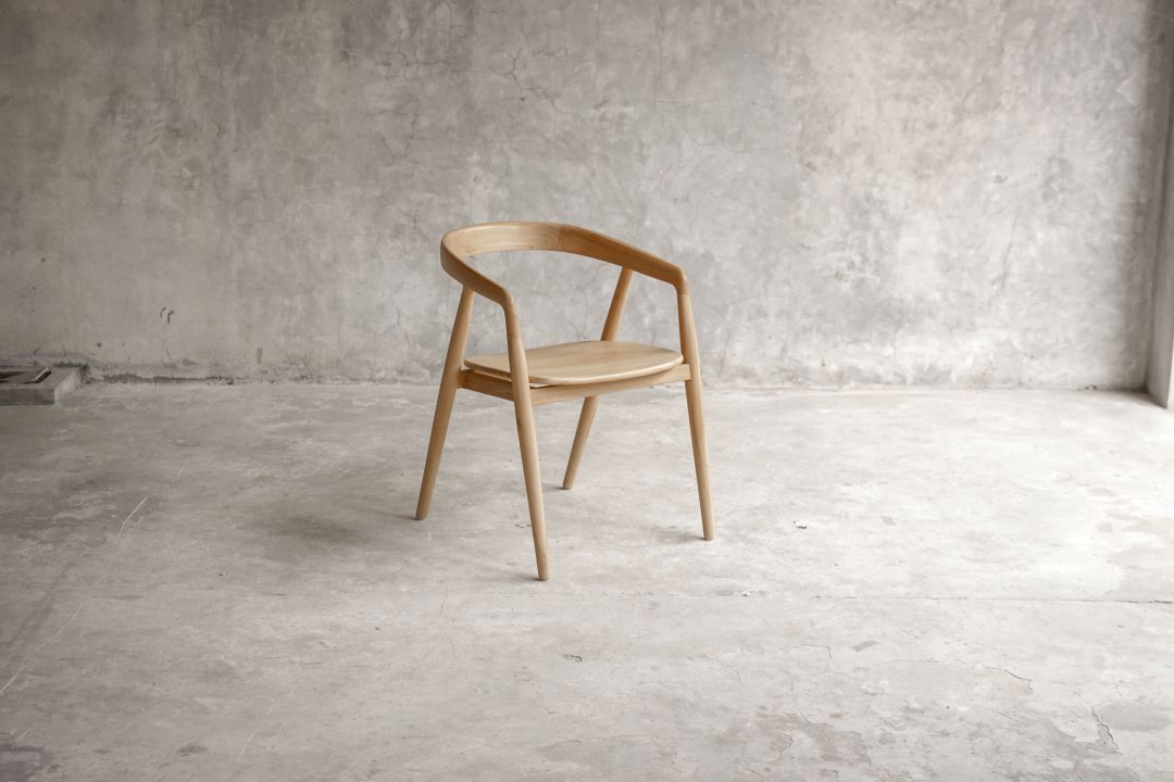 【ELEMENTS CONCEPT】Chair Rose(ローズ) 板座 チークウッド/ファブリック ジャパンディ | チェア・椅子 ...