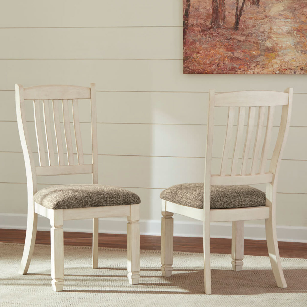 【ASHLEYオフィシャルショップ】Bolanburg Dining Chair [size:W50 D64 H101cm] D647-01 ...