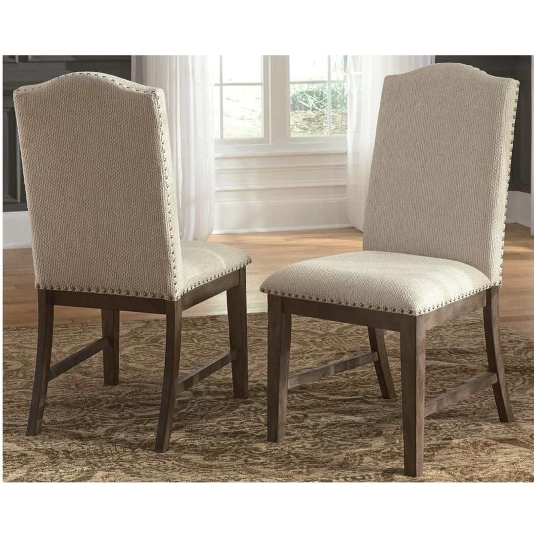 【ASHLEYオフィシャルショップ】Johnelle Upholstered Side Chair [size:W52 D59 H104cm] D776-01 | チェア・椅子,ダイニング ...