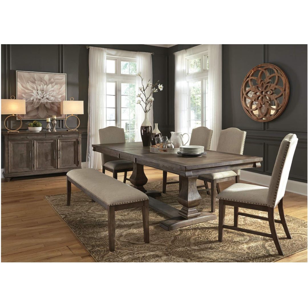 【ASHLEYオフィシャルショップ】Johnelle Upholstered Side Chair [size:W52 D59 H104cm] D776-01 | チェア・椅子,ダイニング ...