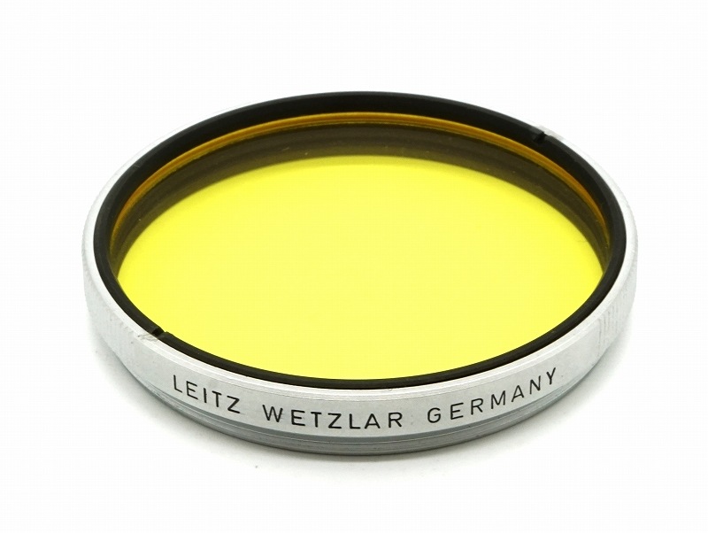 Leica(ライカ) E48 イエロー 1 シルバー (0NAC-4071) | 【中古】ライカ/LEICA,M/L アクセサリー,フィルター | フィルター | 富士越カメラ