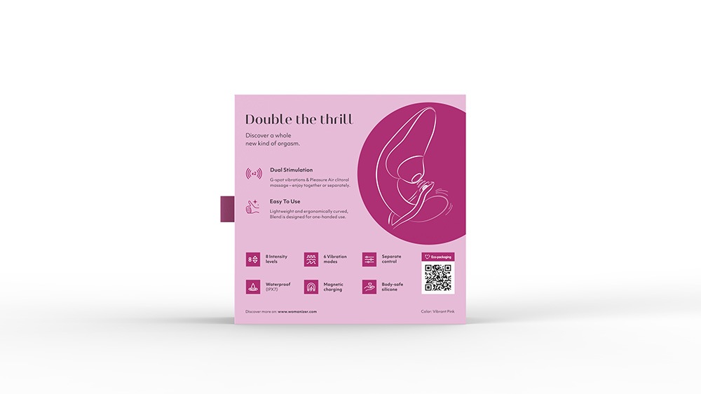 Womanizer Blend Vibrant Pink/ ウーマナイザーブレンド ヴァイブラントピンク | 海外ブランドで探す ...