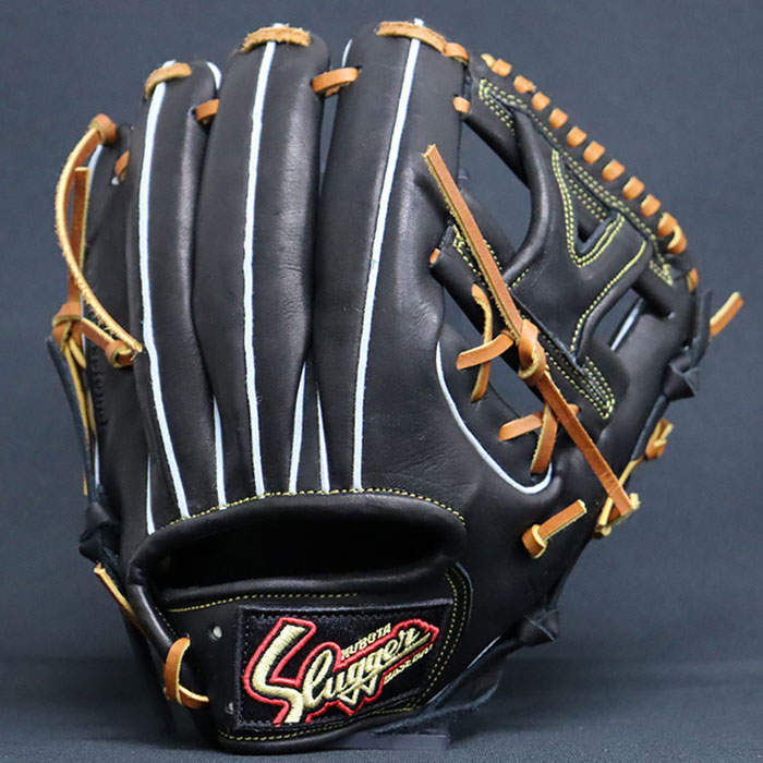 野球 久保田スラッガー 軟式グローブ 軟式 グローブ KUBOTA Slugger 内野 ショート セカンド (KSNAR3-BLK-TAN) | 野球・ソフト,グローブ,軟式,久保田 ...