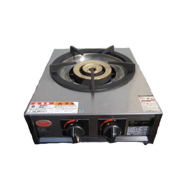 ガステーブルコンロ親子（自動点火）一口コンロ M-211C｜厨房機器・設備 コンロ｜藤田道具