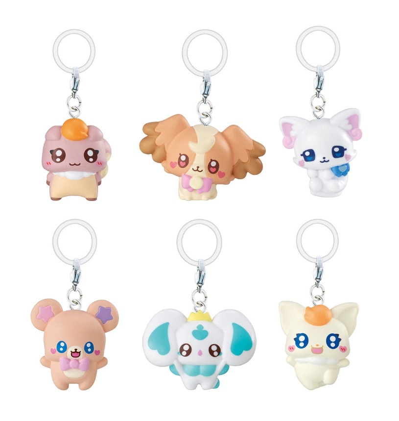 ガチャガチャ・カプセルトイ通販 サイドイン 本店 ぷちきゅあ Precure Fairies めじるしアクセサリー 全6種セット BANDAI ...