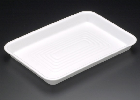 発泡 トレー GP-560 白 【50枚】 330×230×32mm GP 560 リスパック PSP ホワイト 食品トレー 容器 刺身 惣菜 ...