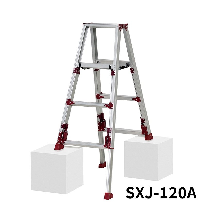 四脚アジャスト式専用脚立[上部操作タイプ ]・SXJ・Stapi（スタッピー）・全8サイズ・ピカコーポレイション製