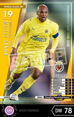 【FOOTISTA 変換済み】 【08-09 WMF5】マルコス・セナ | WCCF FOOTISTA,WCCF FOOTISTA【その他】,WCCF 変換済み,変換済み WCCF08-09 ...