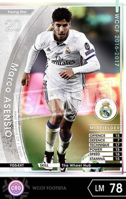 【FOOTISTA 変換済み】【16-17 YGS-EXT】マルコ・アセンシオ | WCCF FOOTISTA,WCCF FOOTISTA【その他】,WCCF 変換済み,変換済み EXカード ...