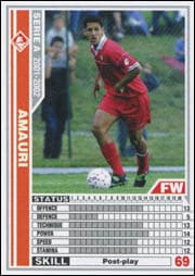 【01-02 205】アマウーリ | WCCF,WCCF【通常弾】,WCCF/2001-2002,WCCF/2001-2002/白黒 | アーセナルベース販売・買取専門店 フルアヘッド