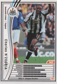 【05-06 074】シャルル・ヌゾグビア | WCCF,WCCF【通常弾】,WCCF/2005-2006,WCCF/2005-2006/白黒 | アーセナルベース販売・買取専門店 フルアヘッド