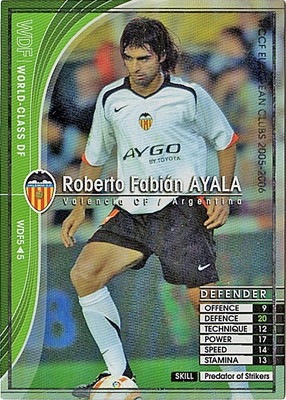 05-06 WDF5】ロベルト・ファビアン・アジャラ | WCCF,WCCF【通常弾】,WCCF/2005-2006,WCCF/2005-2006/レア | アーセナルベース販売・買取専門店 ...