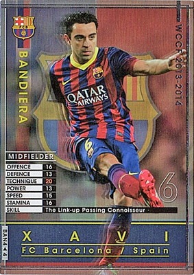 13-14 / BAN4】シャビ | WCCF,WCCF【通常弾】,WCCF/2013-2014,WCCF/2013-2014/レア ...