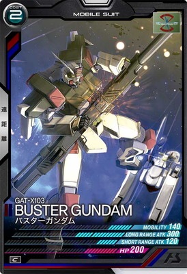 ST03-004 バスターガンダム C | 機動戦士ガンダム アーセナルベース,デッキセット,STARTER DECK SET,機動戦士ガンダムSEED Vol.2 | アーセナルベース販売 ...
